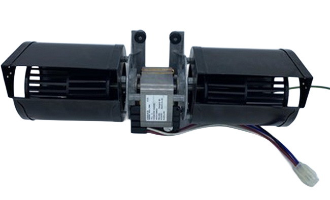 AC Fireplace Convection Blower Motor Fan 3 Speed 4X4 Squirrel Cage 50Hz
